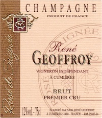 New Arrivals: The inimitable Champagne René Geoffroy, an beacon light ...